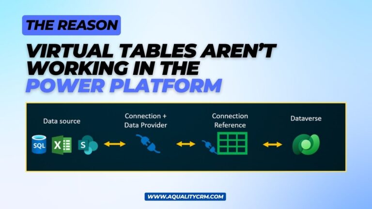 The Reason Virtual Tables Aren’t Working in the Power Platform ...