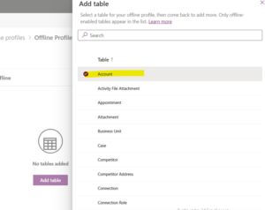 Enable Mobile Offline for Model Driven Apps in Power Apps - AqualityCRM